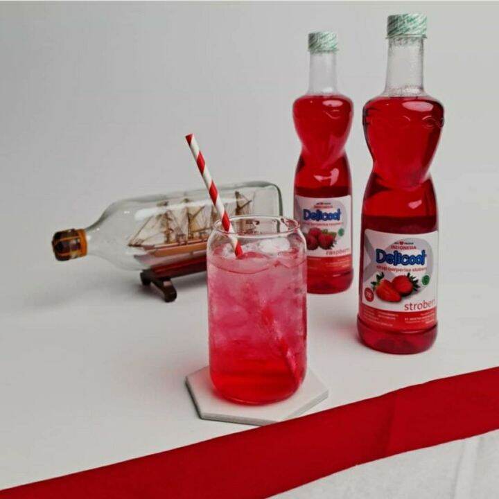 SIRUP RASA STRAWBERRY ISI 700 ML | Lazada Indonesia