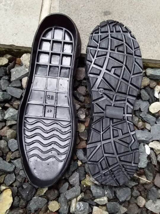sol sepatu safety boot alas bawah sepatu pdl bahan karet weba | Lazada ...