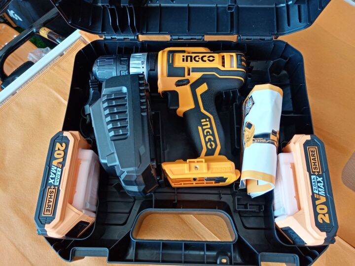 INGCO Lithium-Ion Impact Drill 20V (Model:CIDLI200215) - Qubikhardware ...