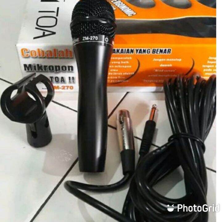 mic Toa ZM 270 microphone Toa ZM 270 microphone Toa original garansi ...