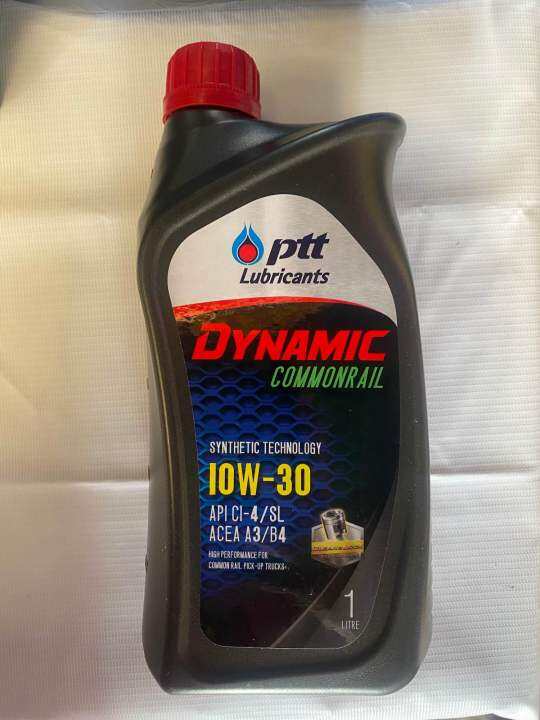 PTT lubricants dynamic commonrail synthetic technology 10W-30 (diesel) | Lazada.co.th