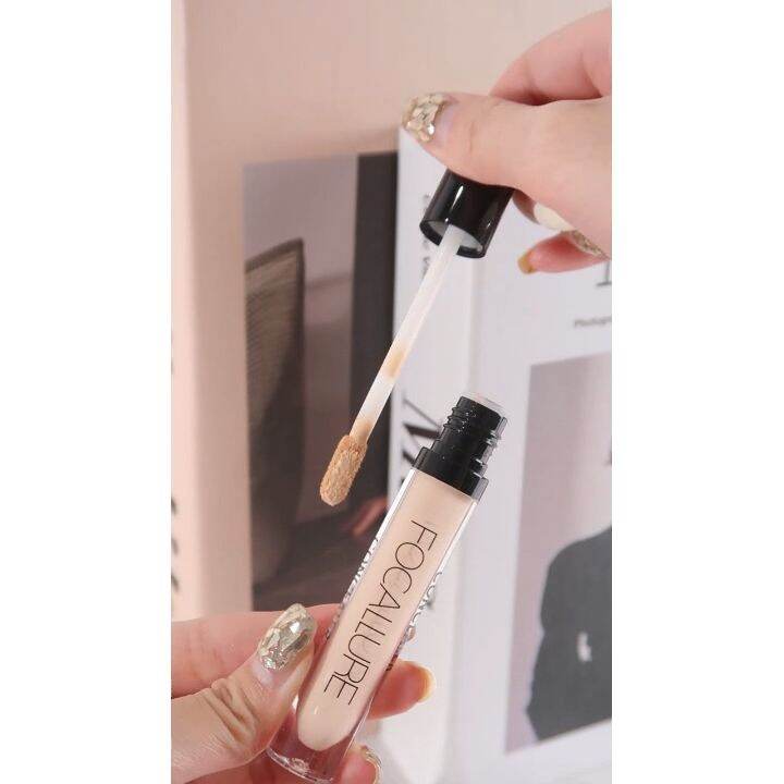FOCALLURE Full Coverage Concealer Liquid Long Lasting 5 Colours ...