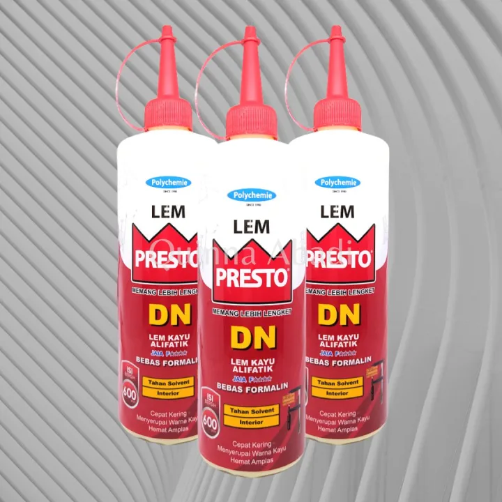 LEM KAYU PRESTO DN 600 GRAM ( Lem kayu serba guna ) | Lazada Indonesia