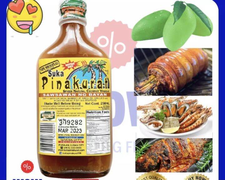 Suka Pinakurat 250ml spiced vinegar | Lazada