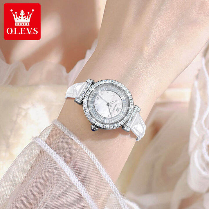 OLEVS original watch for women korean style waterproof purity elegant ...