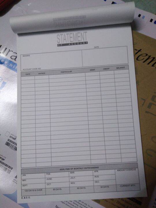 St 50 A4 50gsm 50 sheets statement pad | Lazada