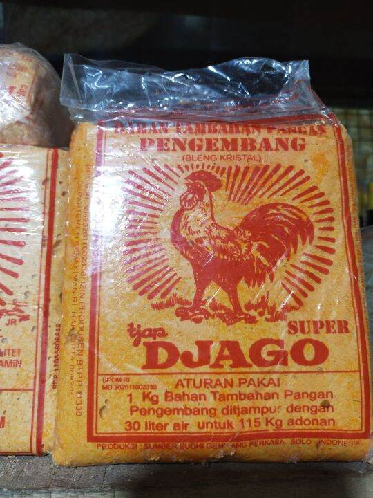 pengembang makanan cap jago/ bleng 1kg | Lazada Indonesia