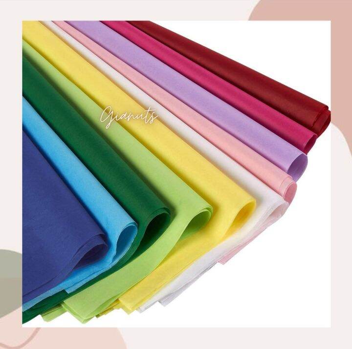 Japanese Tissue Paper Wrapping Tissue Paper 20x30inch 24 Sheets | Lazada PH