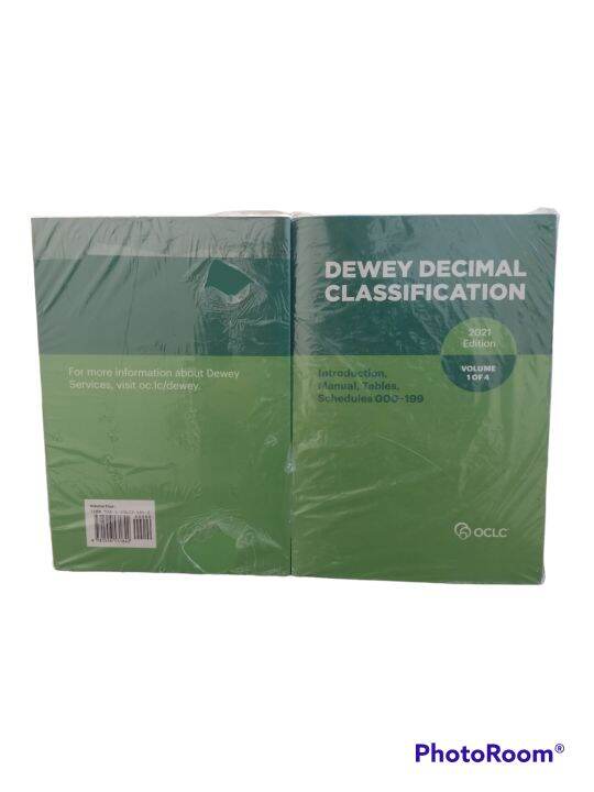DEWEY DECIMAL CLASSIFICATION. 2021 EDITION. VOLUME 1,2,3 AND 4 | Lazada PH