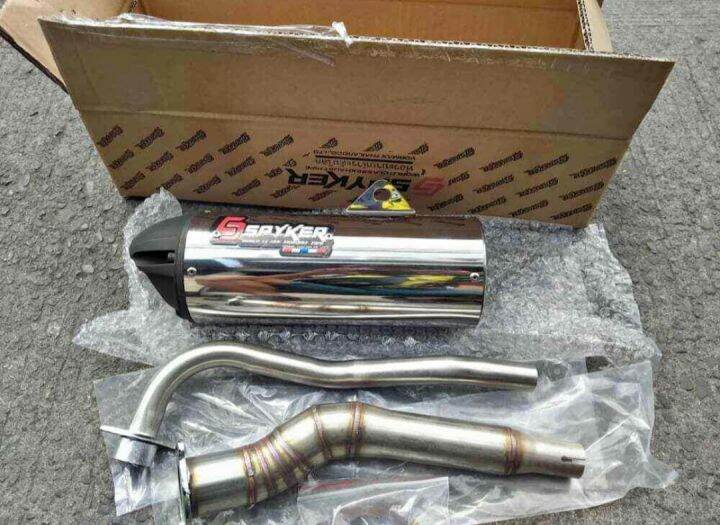 spyker chicken pipe for xrm 125 chrome | Lazada PH