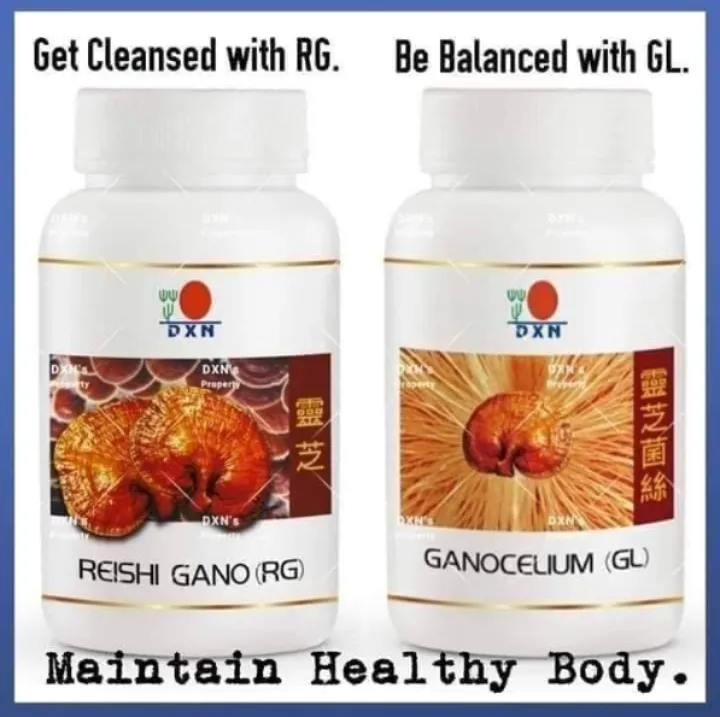 DXN (RG) Reishi Gano (GL) Ganocelium 90 Capsules - 1 Pair | Lazada PH
