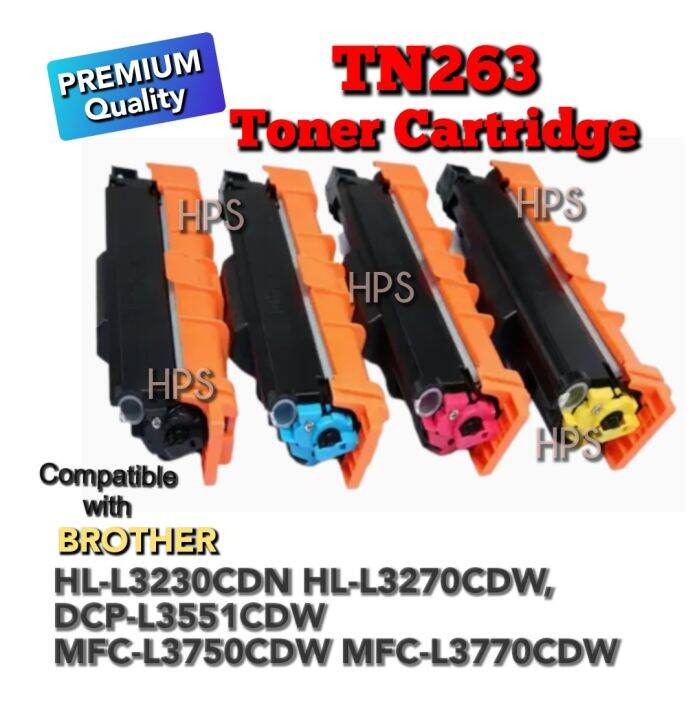 TN263 Toner Cartridge Compatible with HL-L3230CDN HL-L3270CD DCP ...