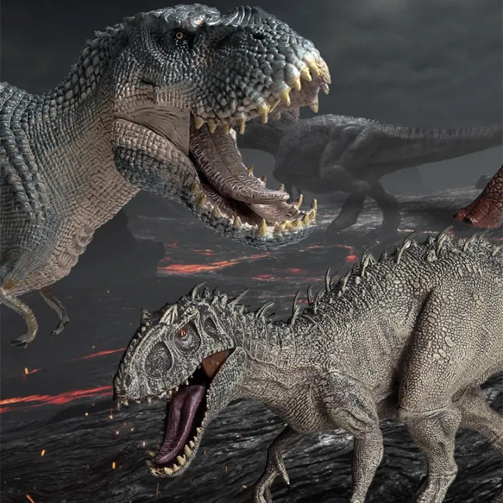 พร้อมส่ง มีเก็บเงินปลายทาง รูปไดโนเสาร์ Rex Tyrannosaurus ขนาด 30*12 ...