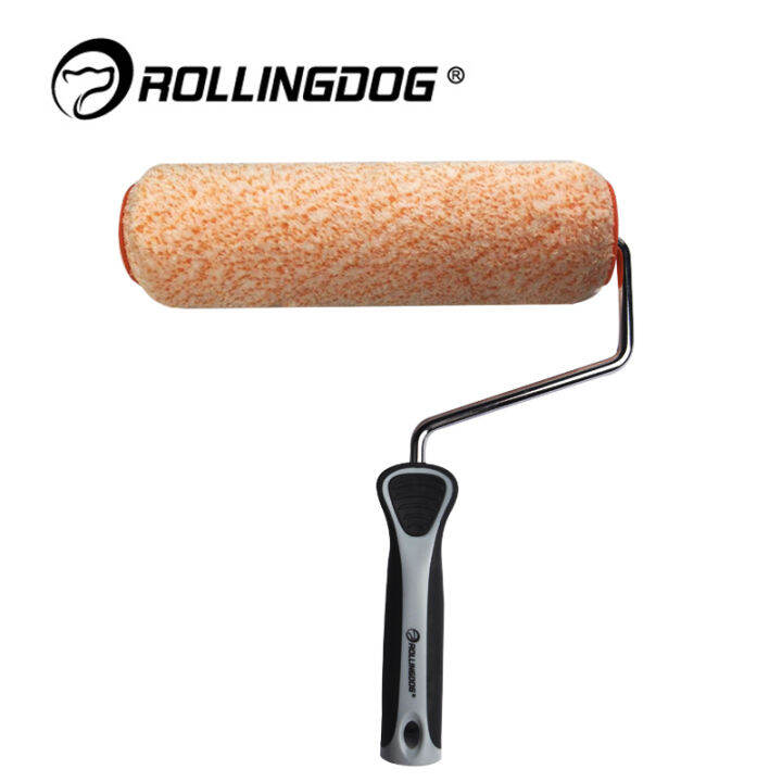 Rollingdog Paint Roller Orange Peel Particle Brush Wall Tool Baise Bear ...