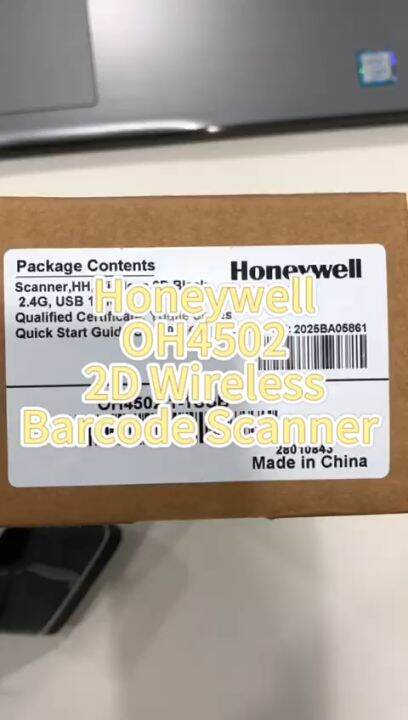 HONEYWELL OH4502 2D WIRELESS BAROCDE SCANNER HONEYWELL QR CODE SCANNER ...