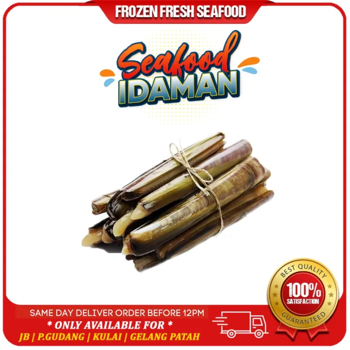 [PREMIUM QUALITY] FROZEN Siput Buluh Pepahat / Bamboo Clam 907gram [ JB ...