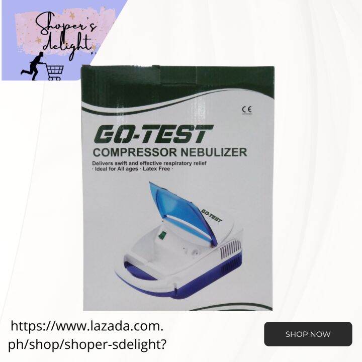 Compressor Nebulizer ( GO TEST) | Lazada PH