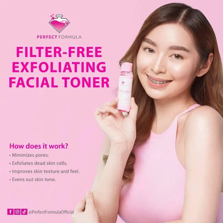 Perfect Formula- Filter Free Exfoliating Facial Toner 60ml | Lazada PH