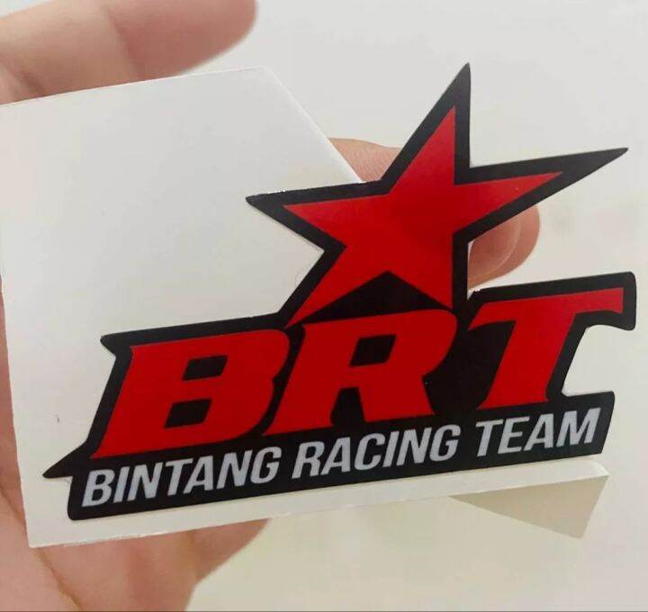 Stiker cutting BRT bintang racing team | Lazada Indonesia