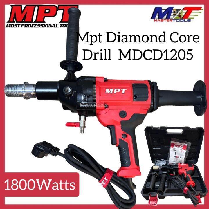 Mpt Diamond Core Drill 1800W MDCD1205 Coring Machine | Lazada PH