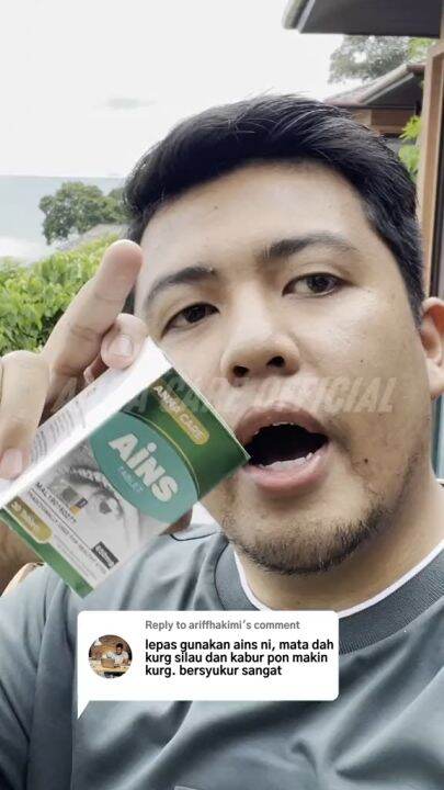 Eye Care Supplement Ains Original Ubat Mata Rabun Vitamin A Dan C ...