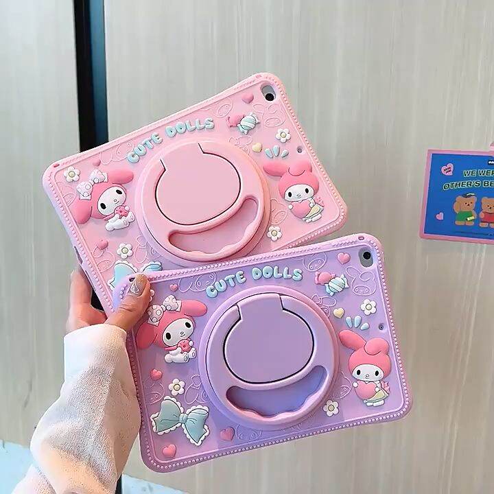 IPad Gen 7 8 9 10.2 Soft Case Anak Kartun Melody Casing Cover Tab ...