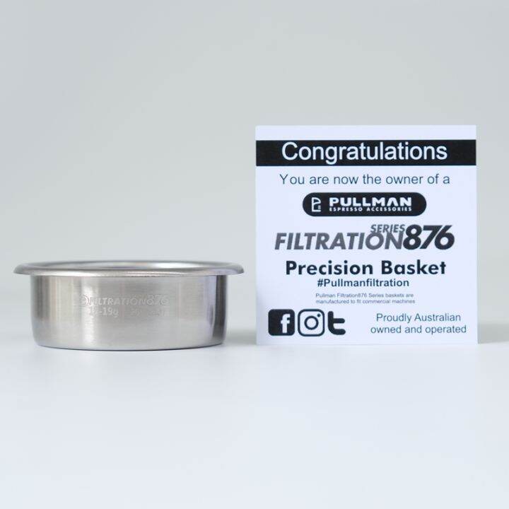 Pullman Precision Filter Basket Ridgeless 17g - 25g | Lazada