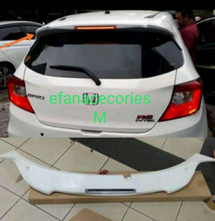 spoiler Honda all new Brio 2018-2019 | Lazada Indonesia