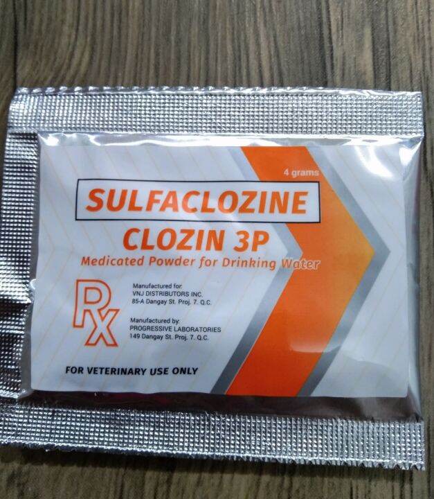 Sulfaclozine 3P Medicated Powder 4grams (1sachet) | Lazada PH
