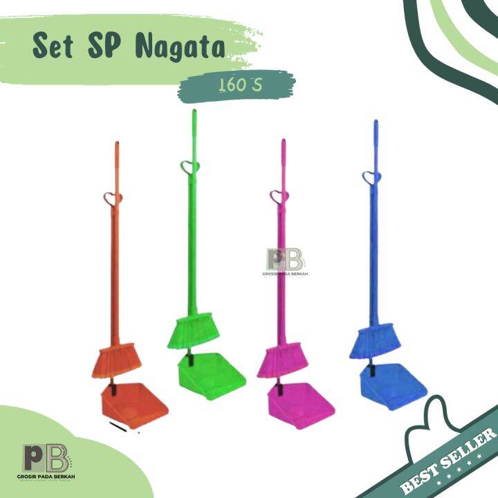 Sapu Set Nagata 160 s - Sapu Pengki Lipat Nagata - Sapu Lantai Lipat ...