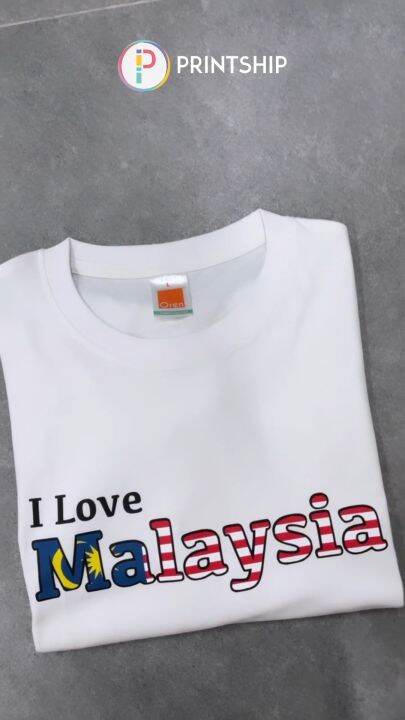 [Adult/Kid] Made In Malaysia T-shirt Baju Patriotic Patriotik Merdeka ...