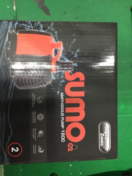 AQUA ZONIC SUMO G2 Ampibious pump 1800 | Lazada PH