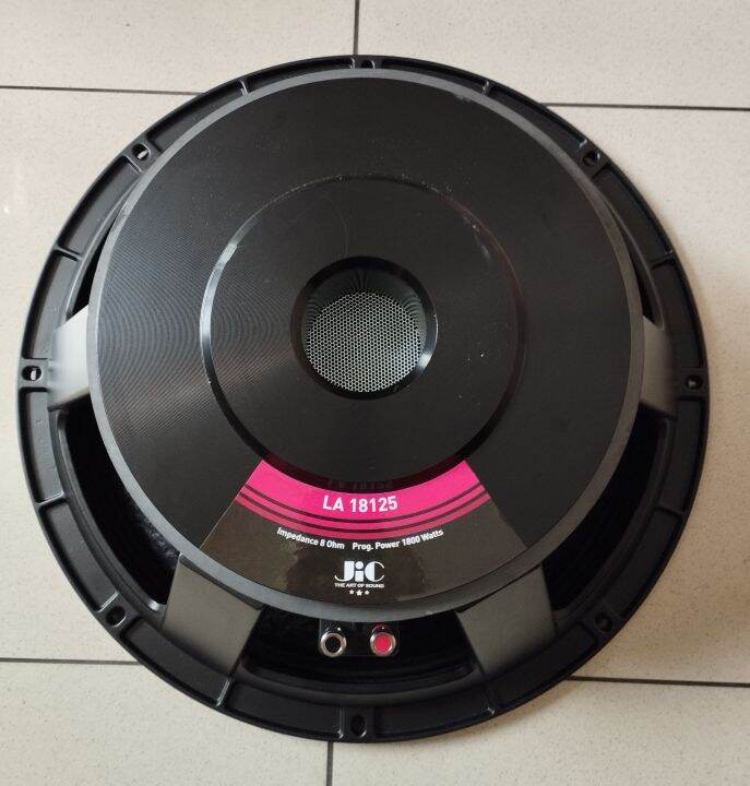 Speaker 18 inch JIC LA 18125 (harga sudah termasuk packing bubblewrap) | Lazada Indonesia