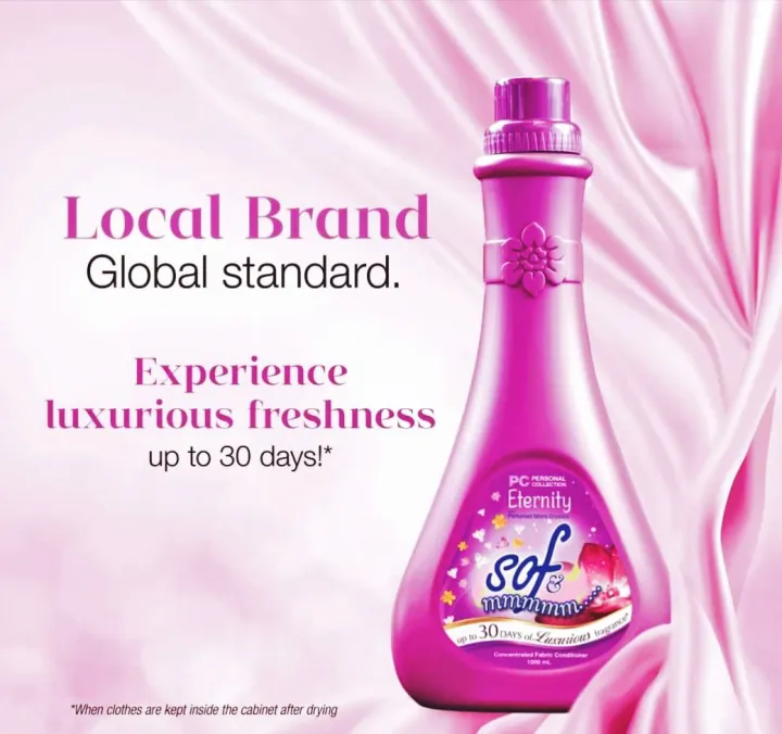 (PERSONAL COLLECTION)Sof Eternity Fabric Conditioner 1000ml | Lazada PH