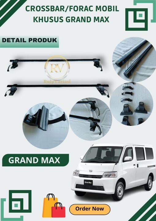 Cross Bar Crossbar Kaki Rack Platinum Jepit Body Jepit Bodi Mobil Grand ...