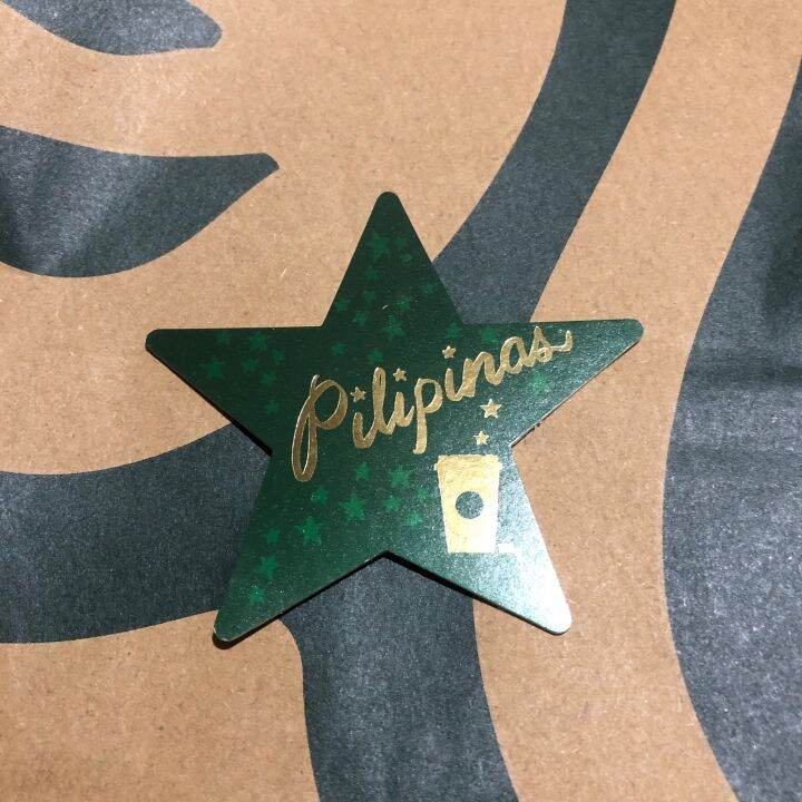 Starbucks Phils Pilipinas Star Card For Collection | Lazada PH