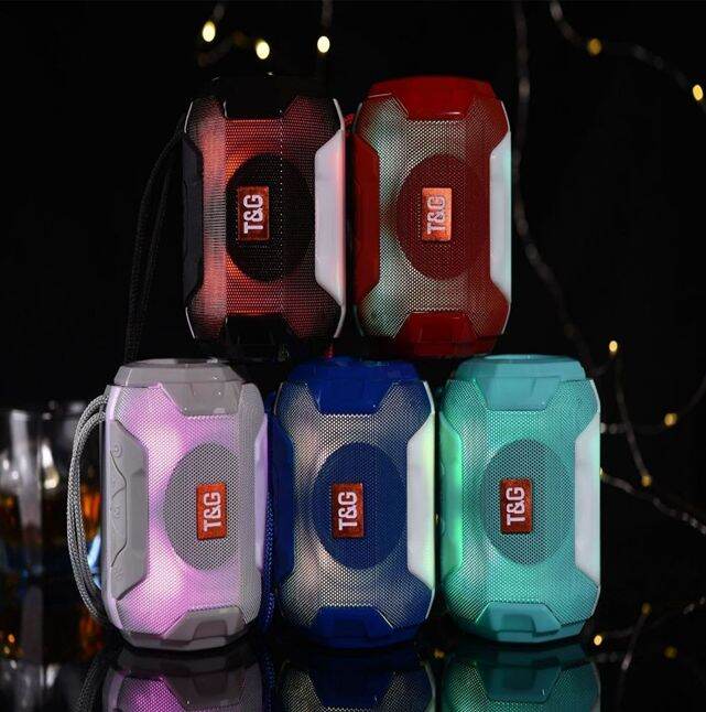 T&G TG-162 Bluetooth V5.0 Wireless Subwoofer Speaker support TF Card ...