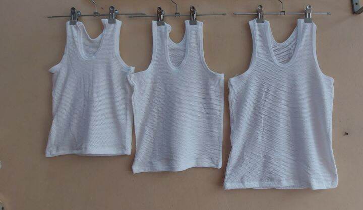 Kid Boy Aircool Butas Butas Sando for age 1 to 9 years cotton | Lazada PH