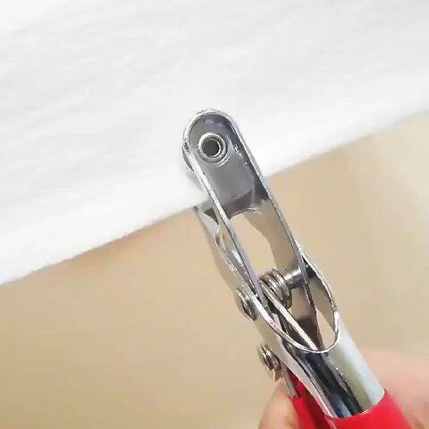 Automatic Buckle Ring Hole Clamp Button Installation Tool Five Claw ...