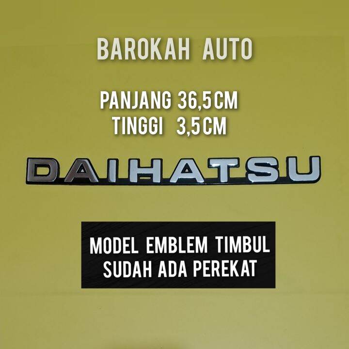 daihatsu logo mobil emblem daihatsu depan zebra s88 | Lazada Indonesia