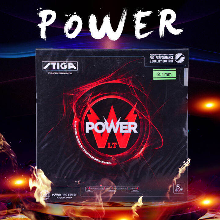 Stiga Stiga Table Tennis Rackets Inverted Rubber Sets of Plastic Power ...