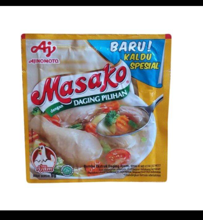 MASAKO sachet.pwnyedap rasa..dari daging pilihan 9.g | Lazada Indonesia