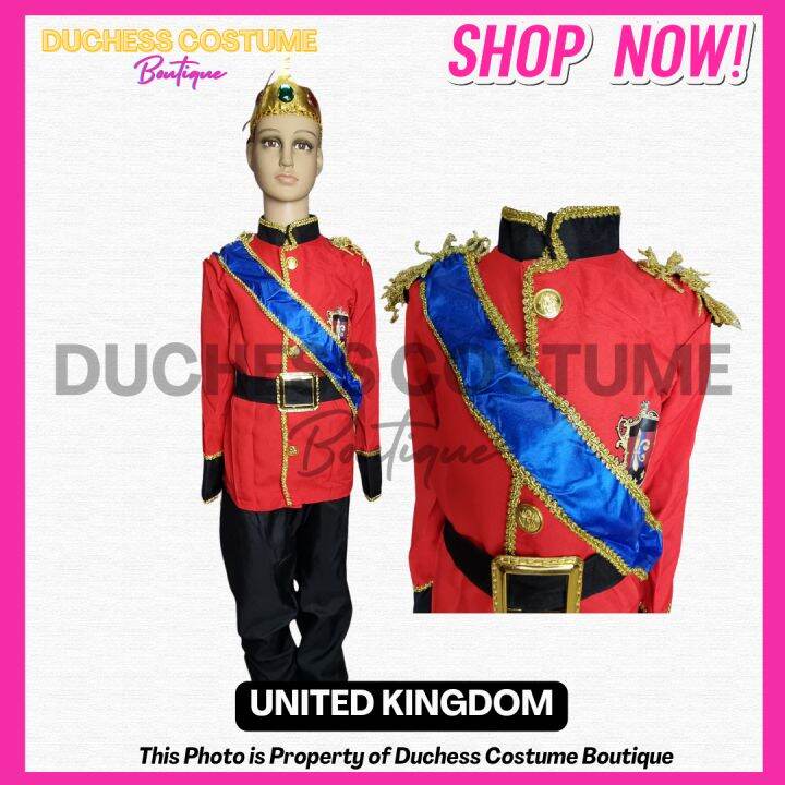 UNITED KINGDOM United Nations Costume UN Costume Boy | Lazada PH