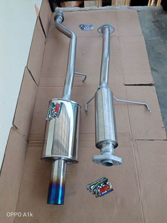 knalpot mobil all new carry tayo 2021 sistem bolt on pnp // knalpot ...