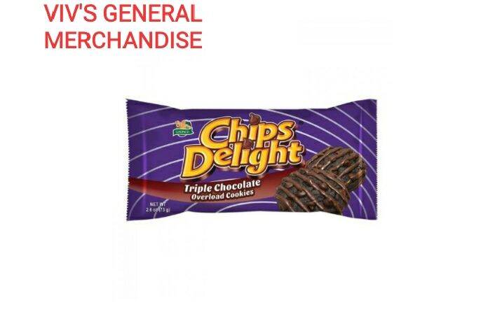 Chips Delight Triple Chocolate ( 73g x 5s ) | Lazada PH