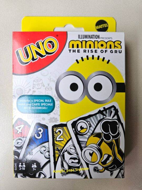 Uno minions Unoการ์ดเกมมินเนี่ยน The Rise of GRU | Lazada.co.th