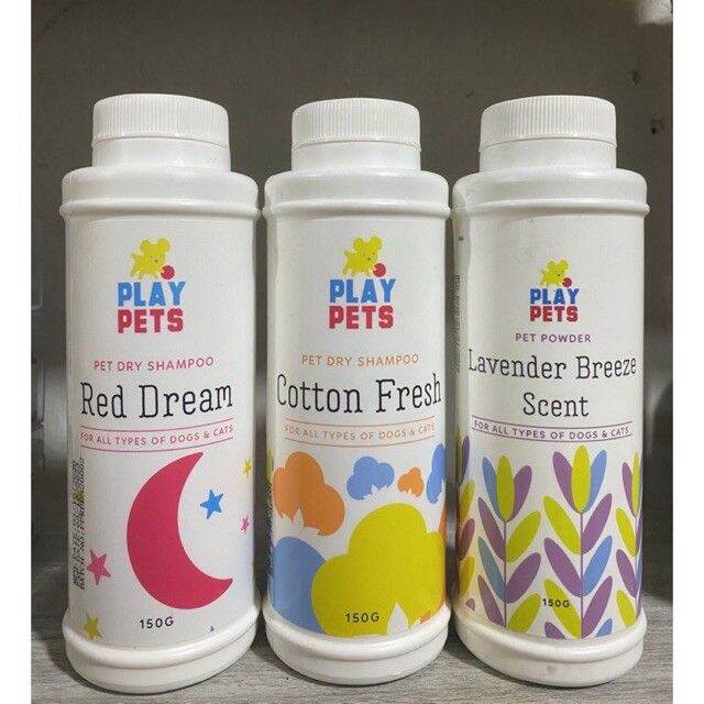 Playpets Dry Shampoo & Pet Powder 150g | Lazada PH
