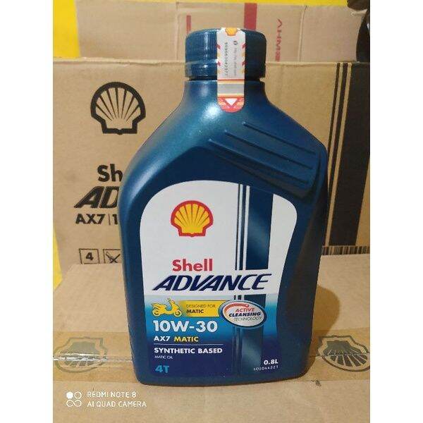 OLI SHELL ADVANCE MATIC 10w-40 800 ML / SHELL ADVACE MATIC 0.8 LITER ...