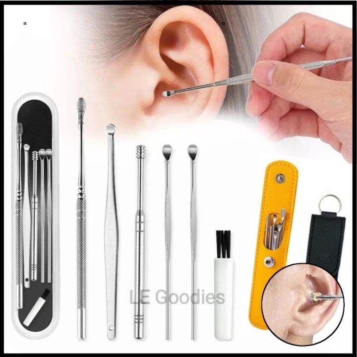 Ear Wax Picking Plucking Removal Tool / Stainless Steel Ear Dig Tool ...