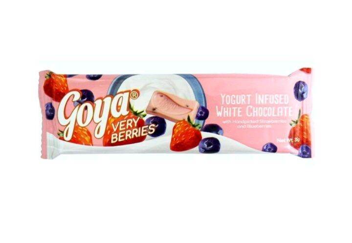 Goya Bar Very Berries Yogurt Infused White Chocolate 35g | Lazada PH